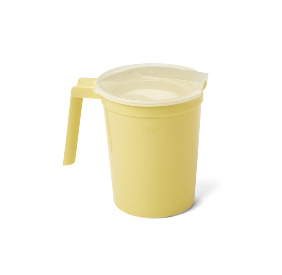 Medline Plastic Pitcher, Gold, 1000cc | Core GPO