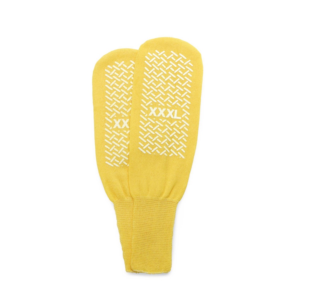 Medline Single-Tread Patient Slipper Socks, XXXL | Core GPO